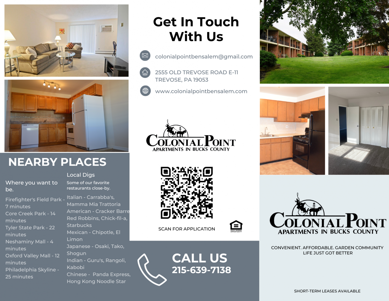 Colonial Point Apartments - Affordable Apartments in Trevose, PA